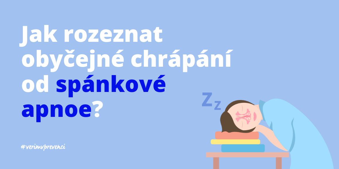 Jak rozeznat obyčejné chrápání od spánkové apnoe? | Loono