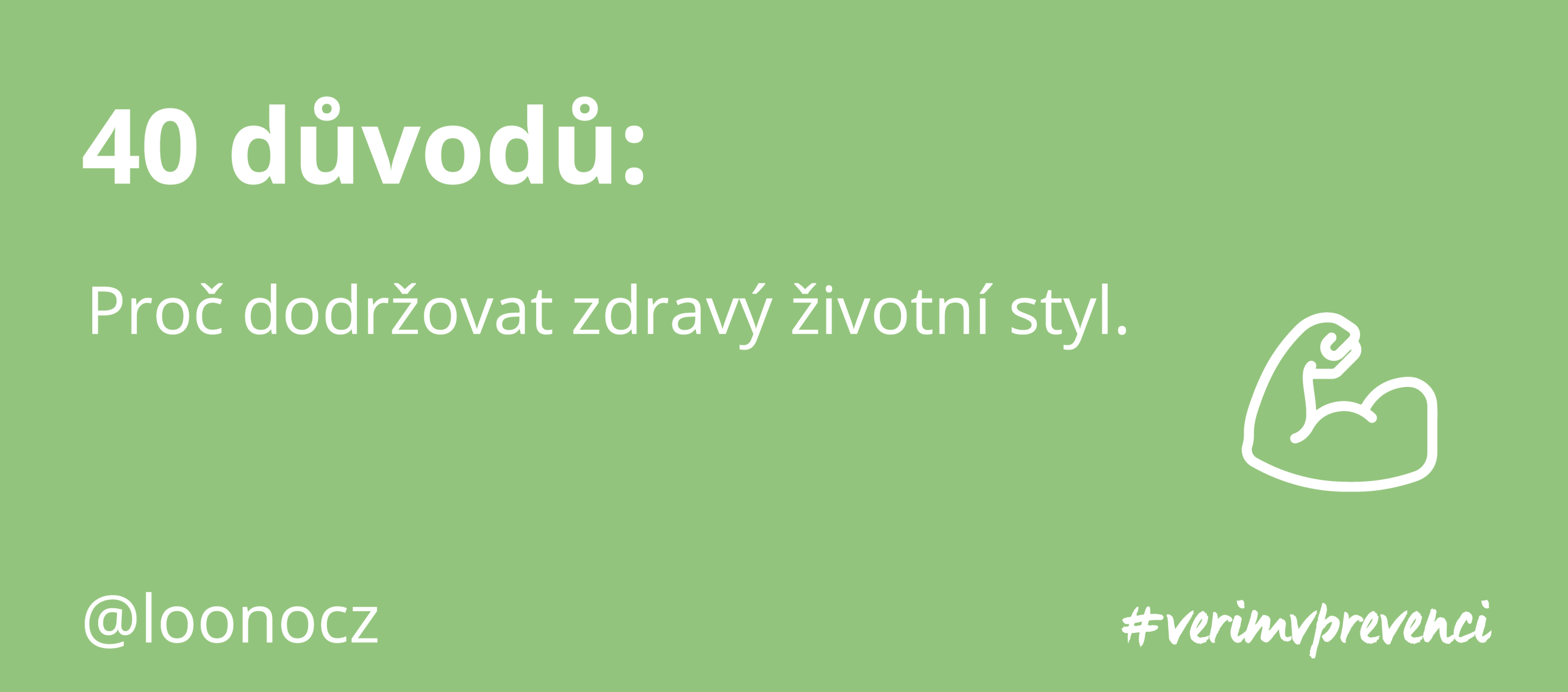 40 důvodů, proč dodržovat zdravý životní styl | Loono